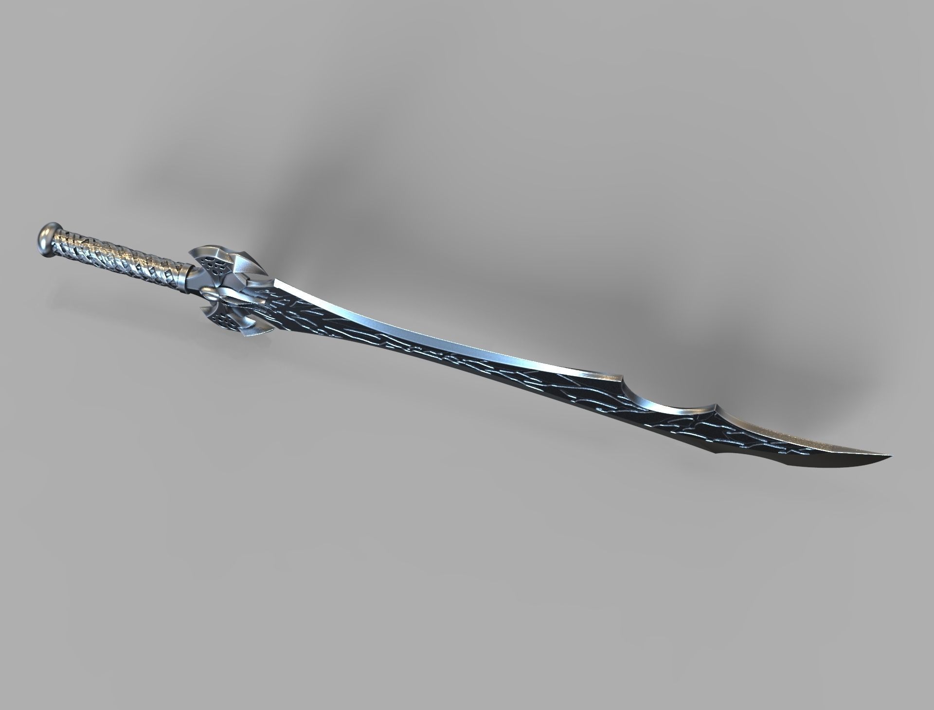 game stone sword 3D print model 3D model 3D printable | CGTrader