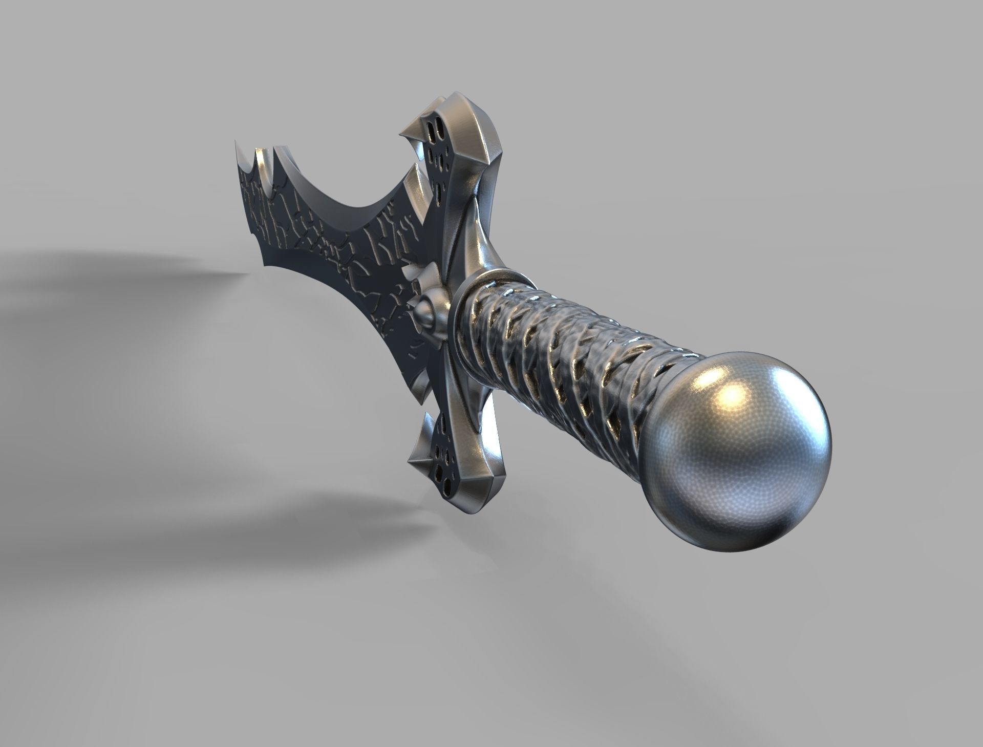 game stone sword 3D print model 3D model 3D printable | CGTrader
