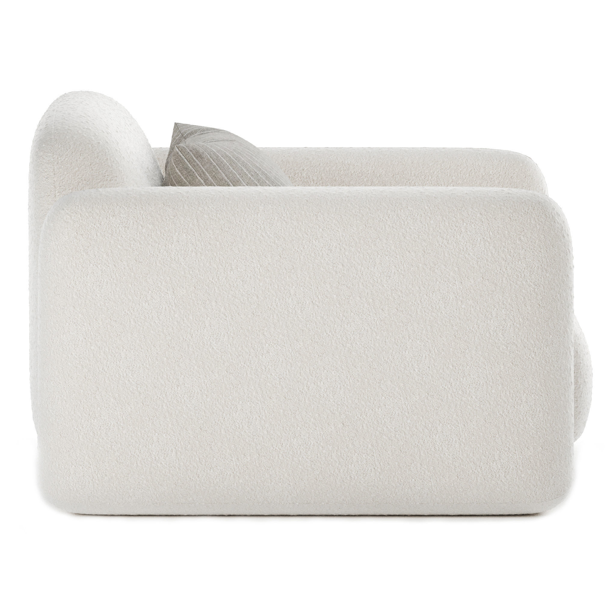 Fauteuil in bouclette Balzac Paris X LRI 3D model | CGTrader