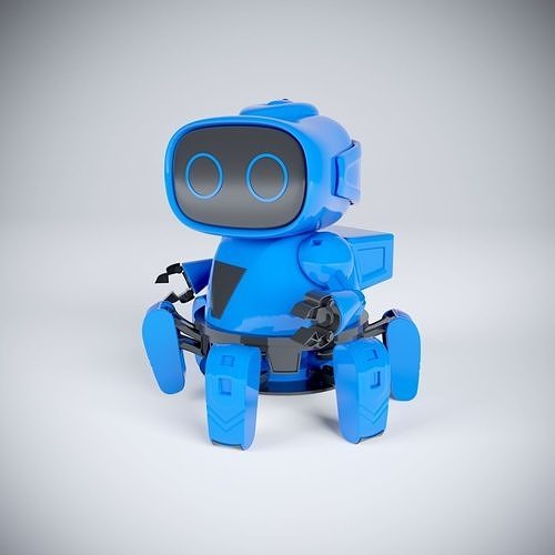Robot toy 3D model | CGTrader