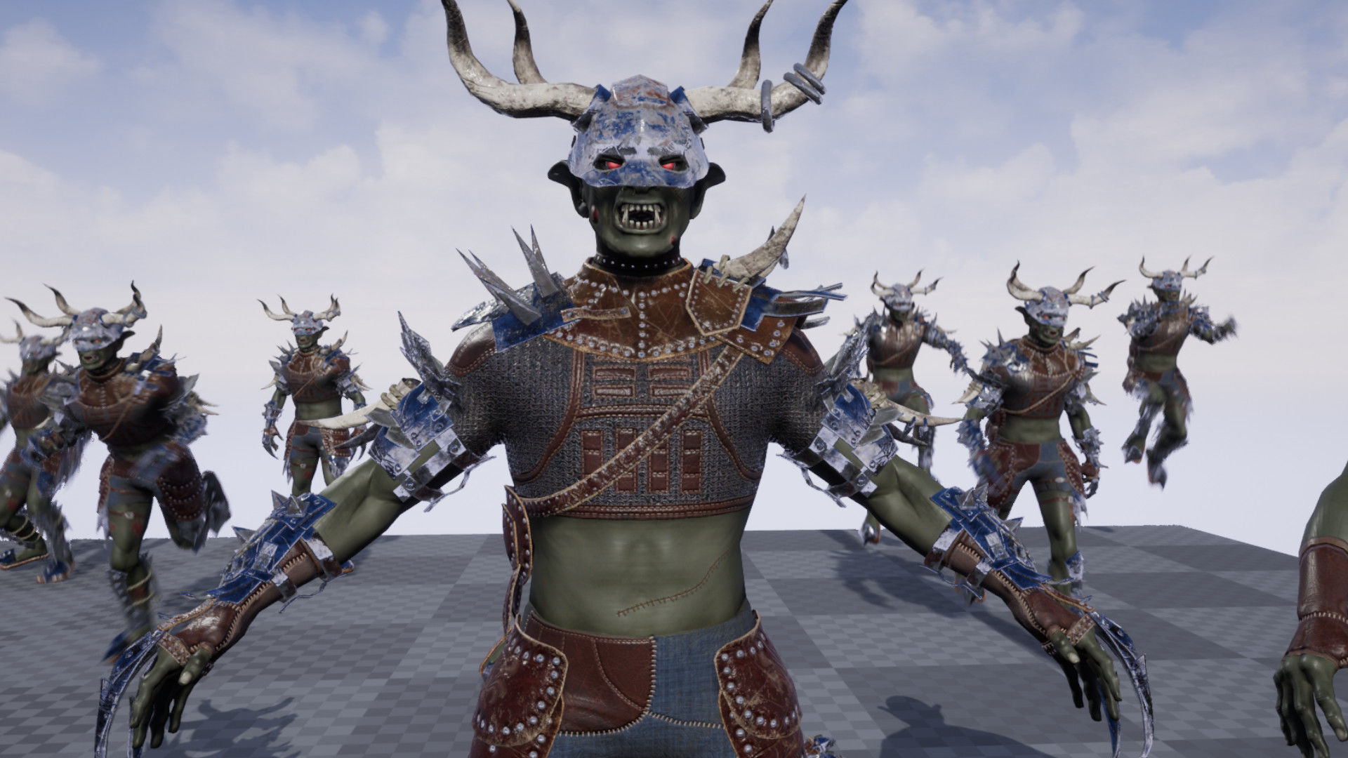 3D model Destroyer demon with horns VR / AR / low-poly | CGTrader