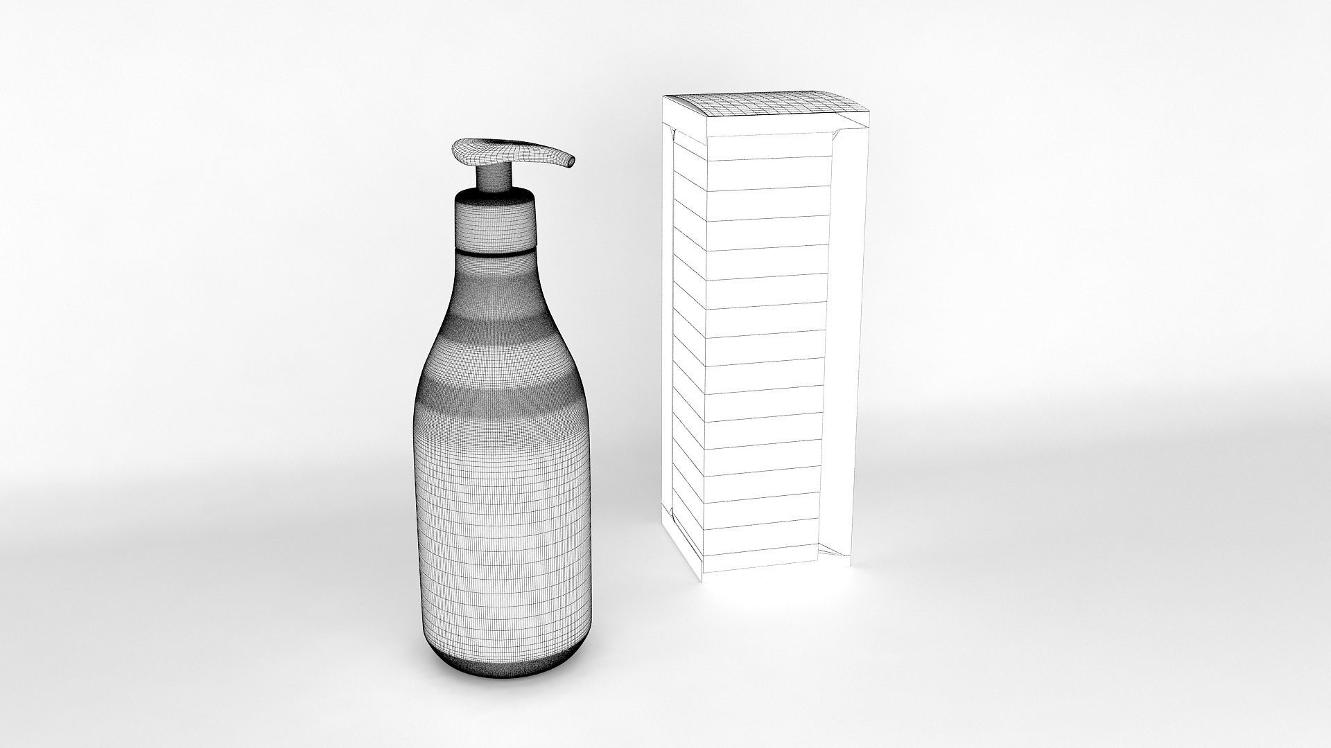 Pump Shampoo 3D model | CGTrader