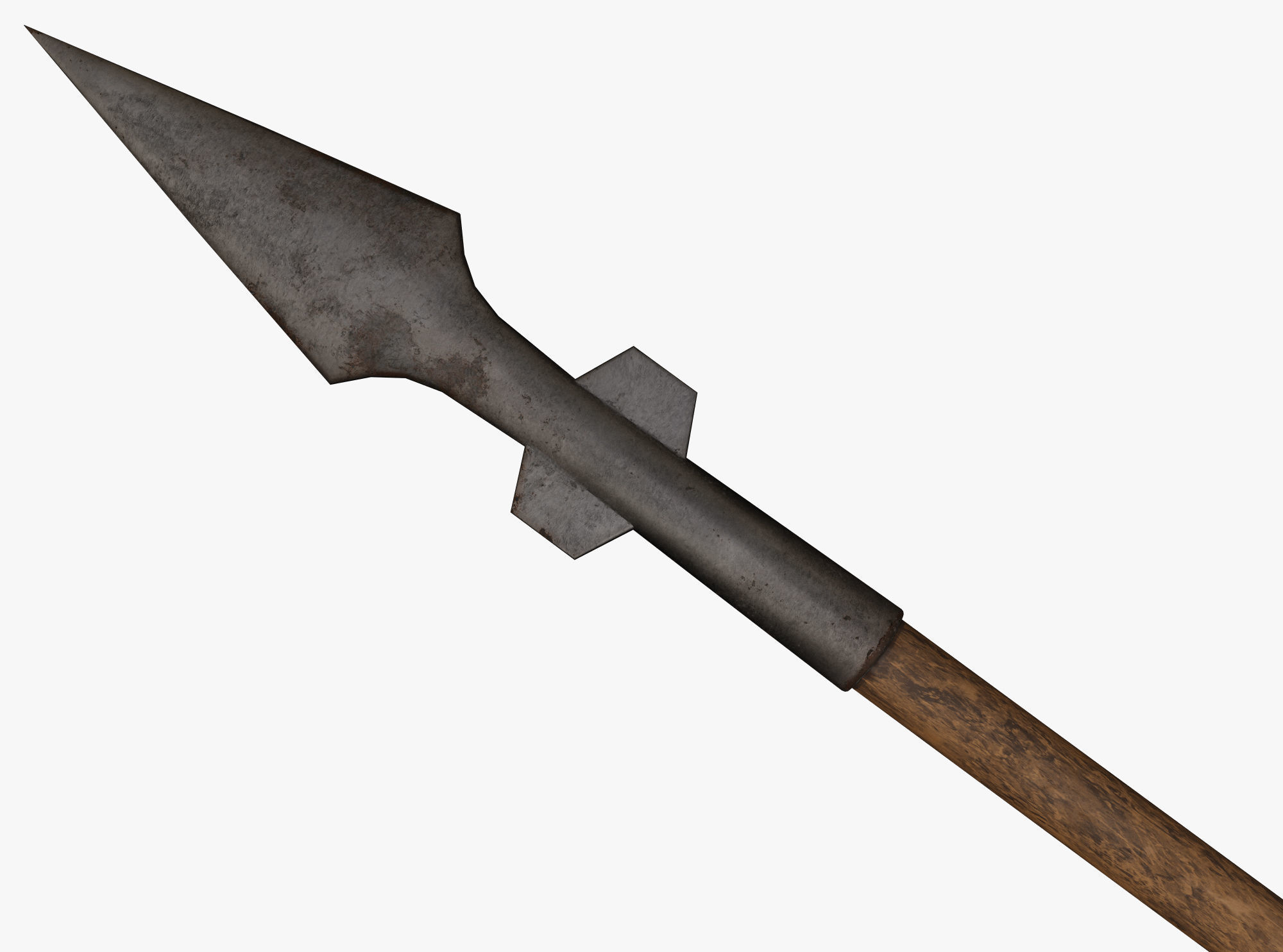 3D model Medieval Spear VR / AR / low-poly | CGTrader