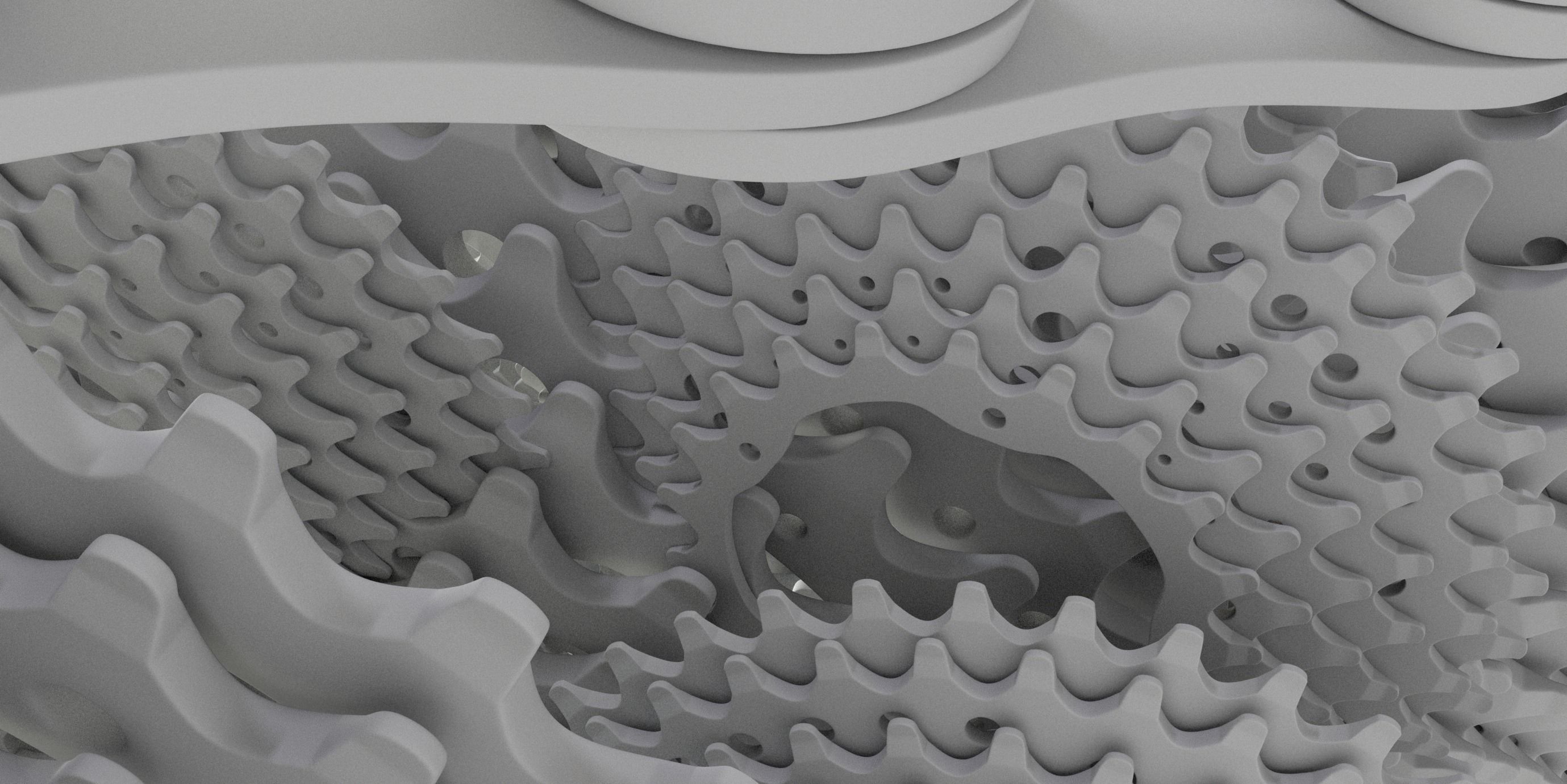 Bike gears and chain 3D model | CGTrader