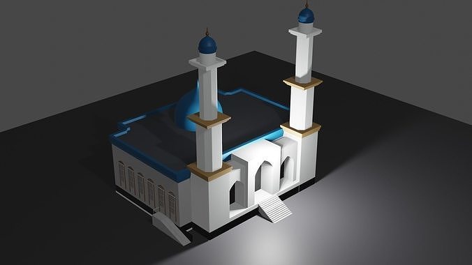 Mosque Model free 3D model | CGTrader