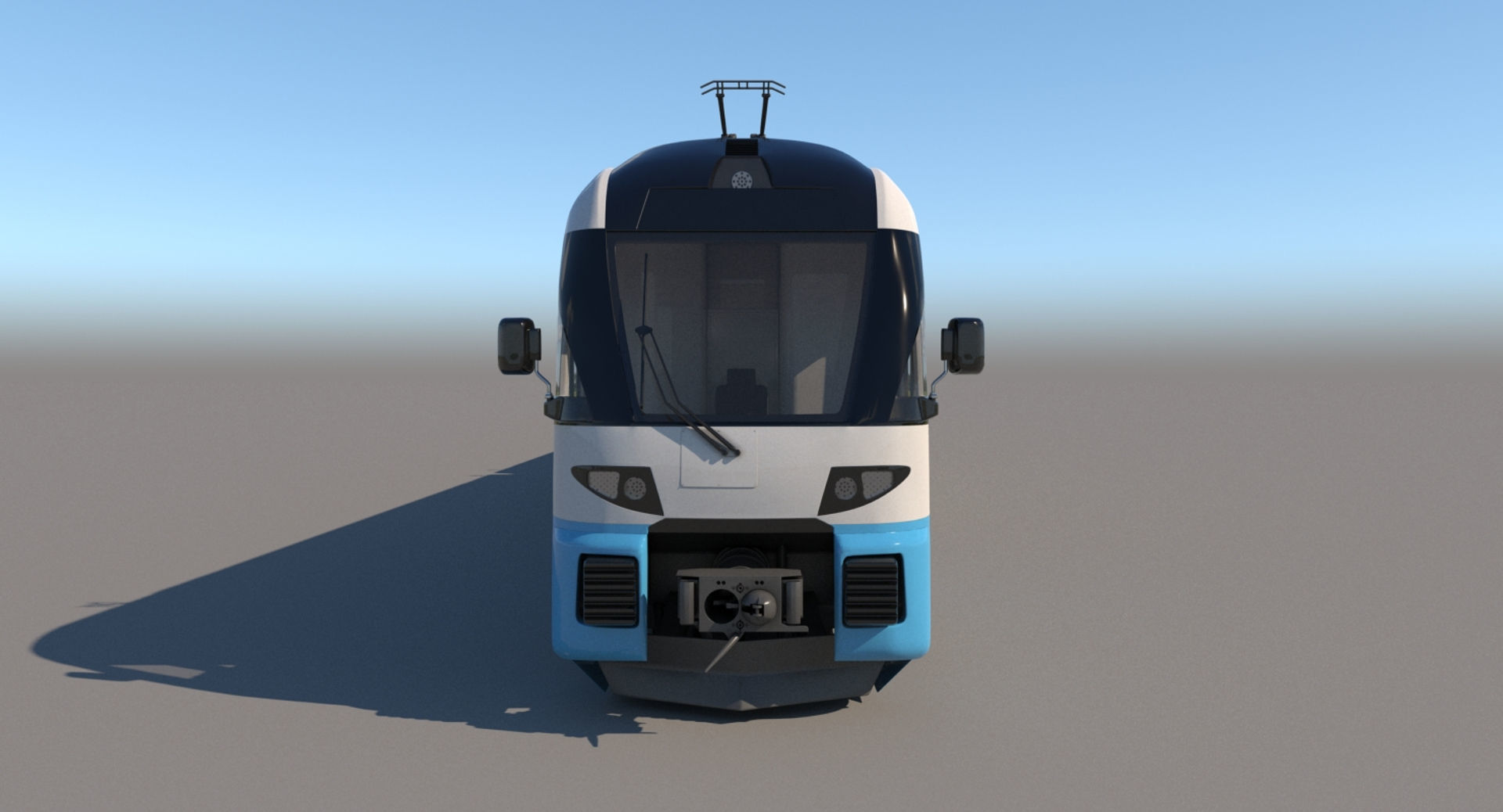Stadler Dosto Double Decker Passenger Train 3D model | CGTrader