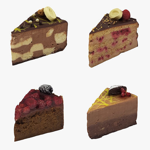 Cake Collection 005 3D model | CGTrader