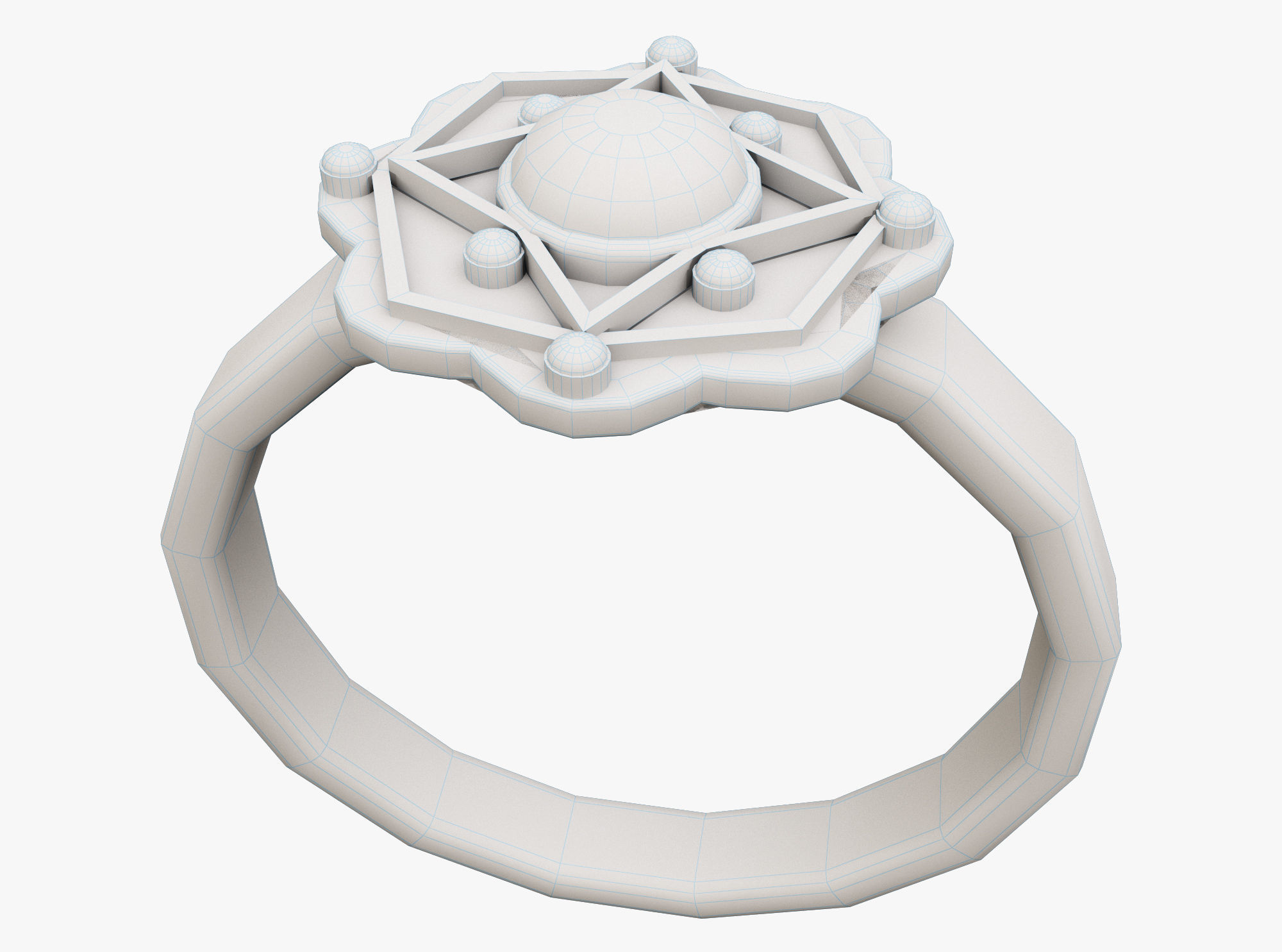 3D model Medieval Gem VR / AR / low-poly | CGTrader