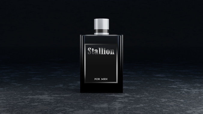 Stallion Perfume 3D model | CGTrader