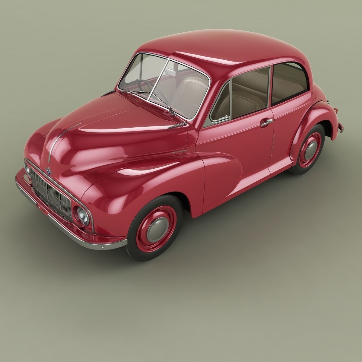 Morris Minor MM mk1 3D model | CGTrader