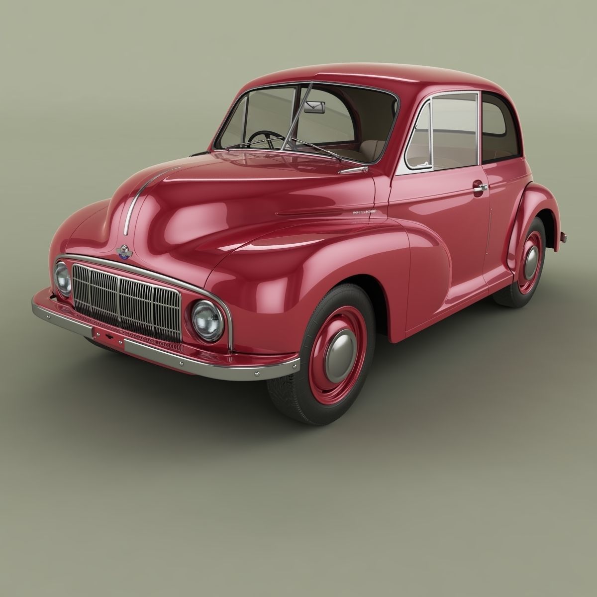 Morris Minor MM mk1 3D model | CGTrader