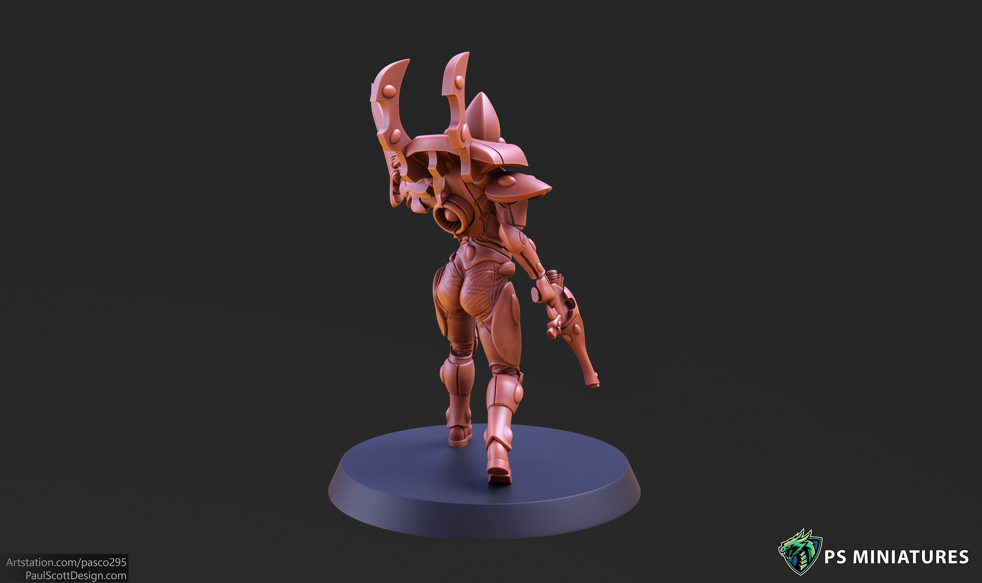 Space Elf Male Soldier Bundle - 40 variants 3D model 3D printable ...
