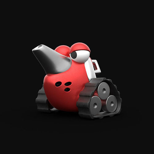 GunBound Armour 3D model | CGTrader