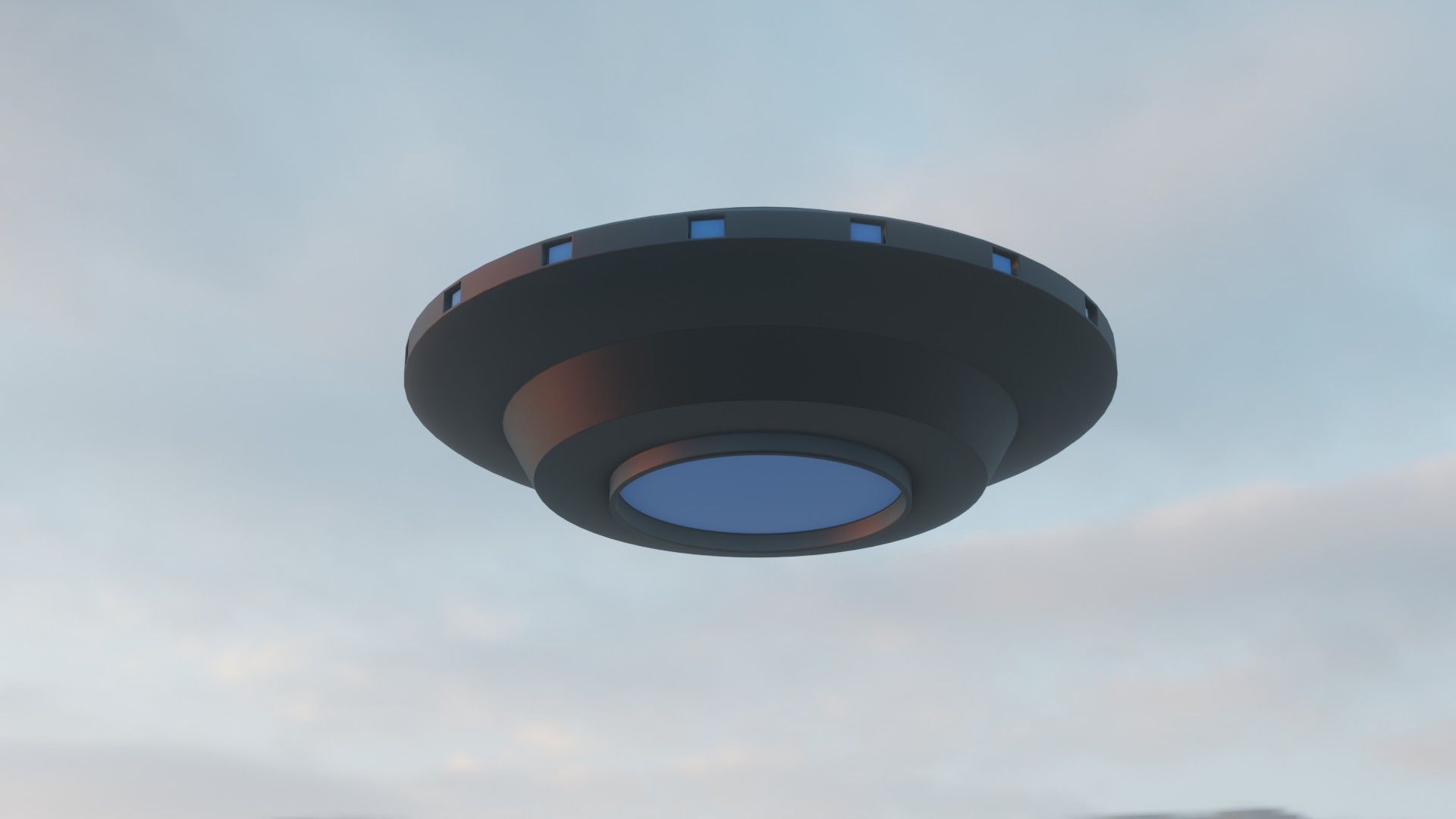 Unidentified flying object UFO free VR / AR / low-poly 3D model | CGTrader