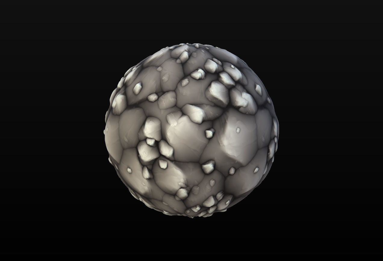 8 Stylized and Seamless Rocks and Stone PBR Materials - Set 2 Texture ...