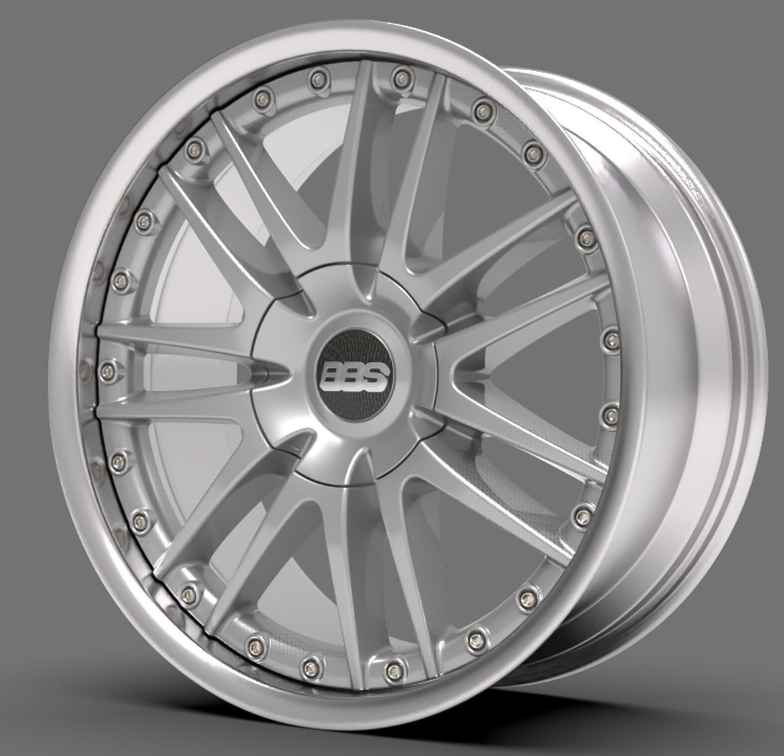 BBS multi-piece rim 8-5 x 19 ET20 1760 3D model | CGTrader