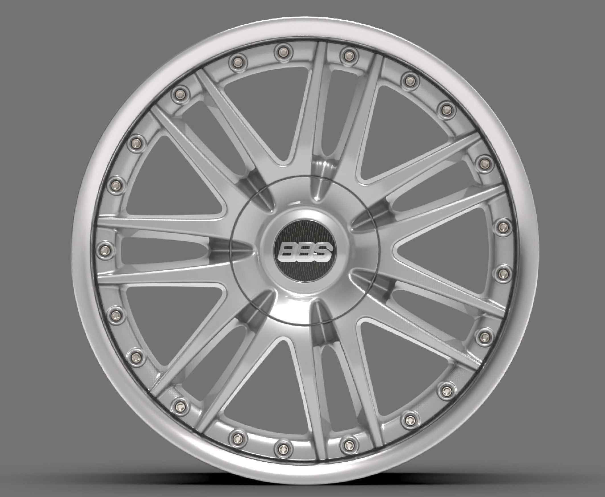 BBS multi-piece rim 8-5 x 19 ET20 1760 3D model | CGTrader