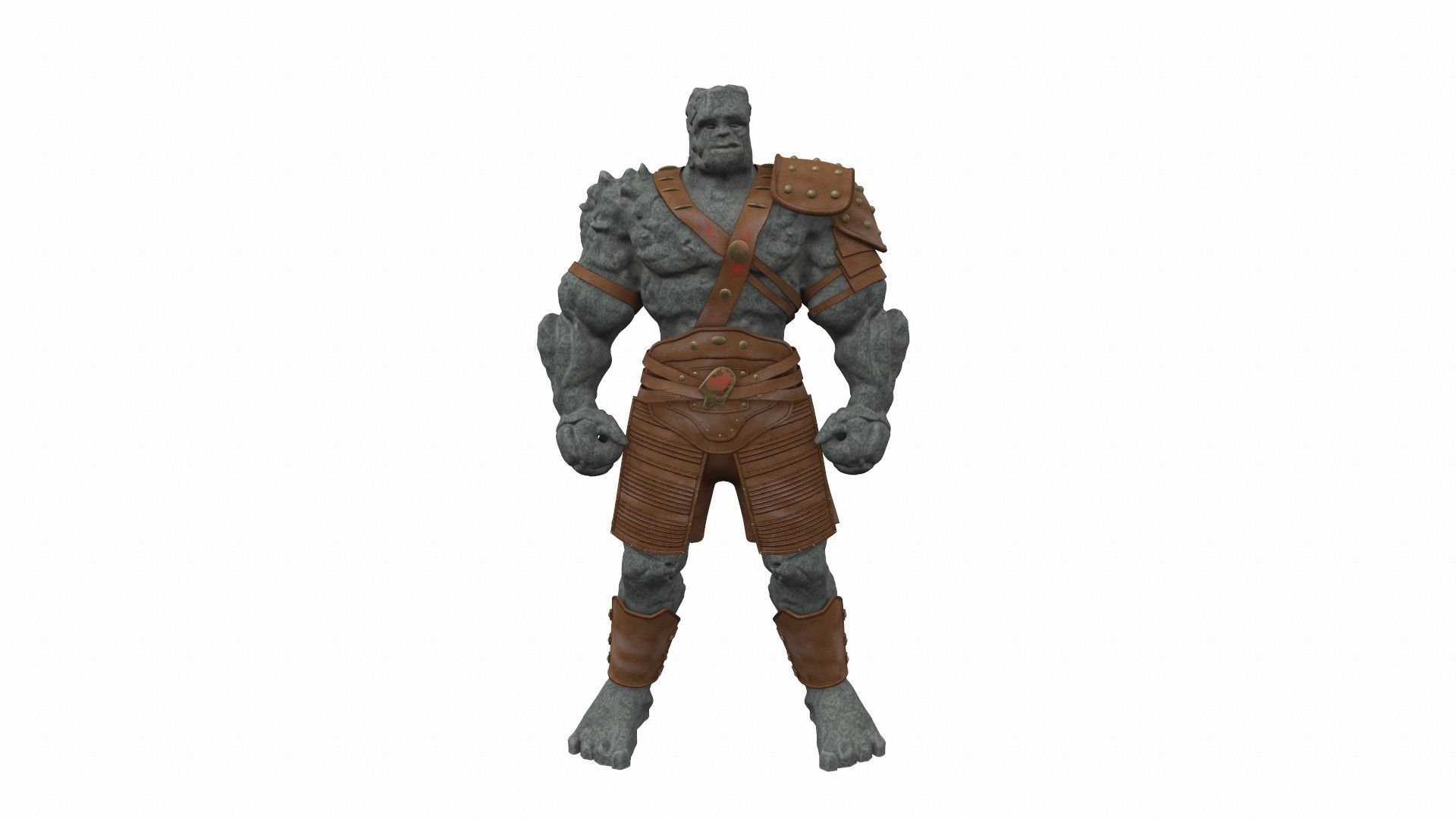 Korg kronan - stone warrior from comics 3D model | CGTrader
