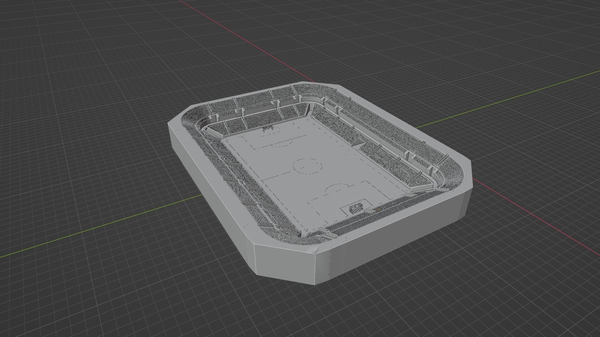 3D model Football Stadium VR / AR / low-poly | CGTrader