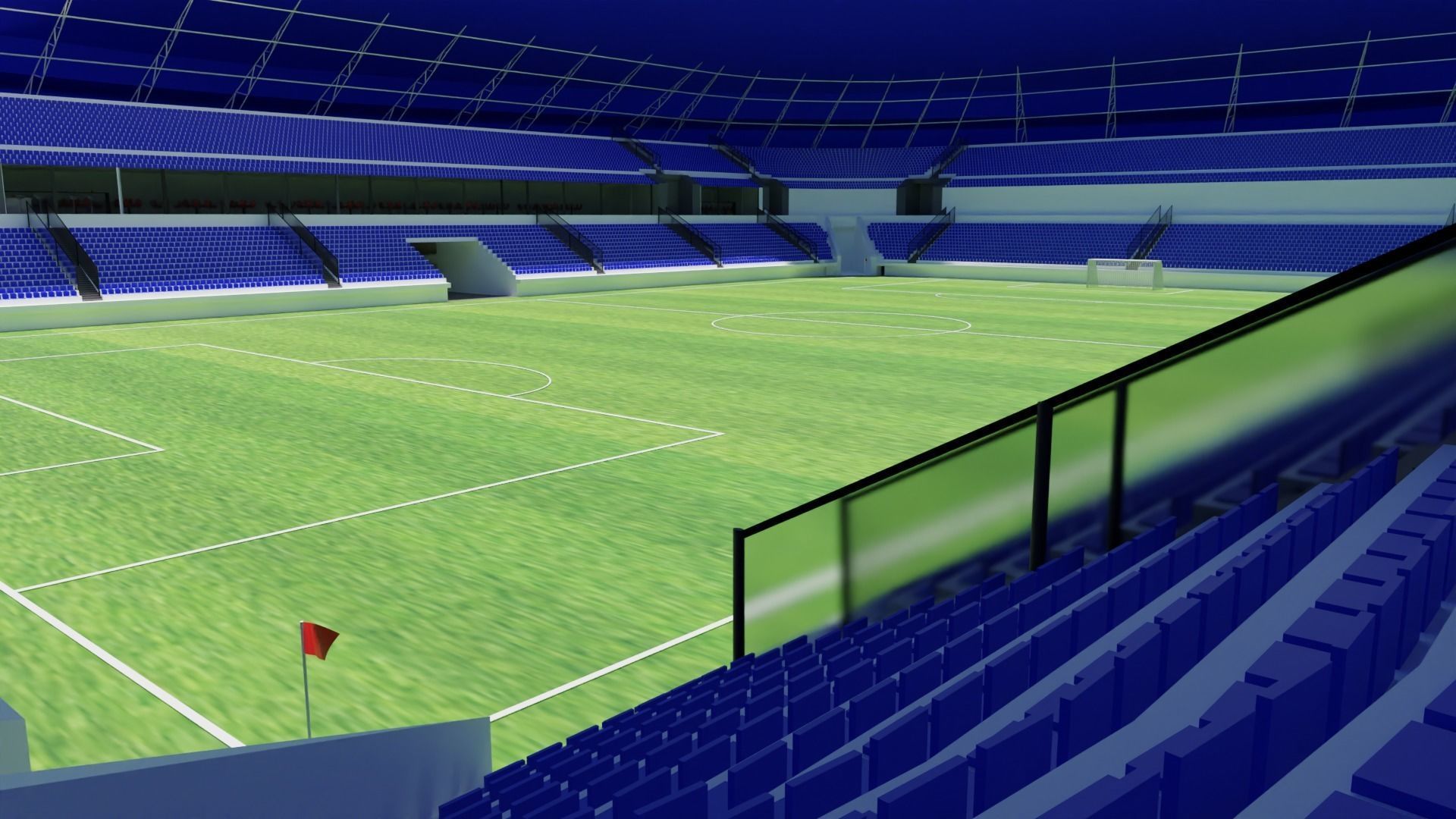 3D model Football Stadium VR / AR / low-poly | CGTrader