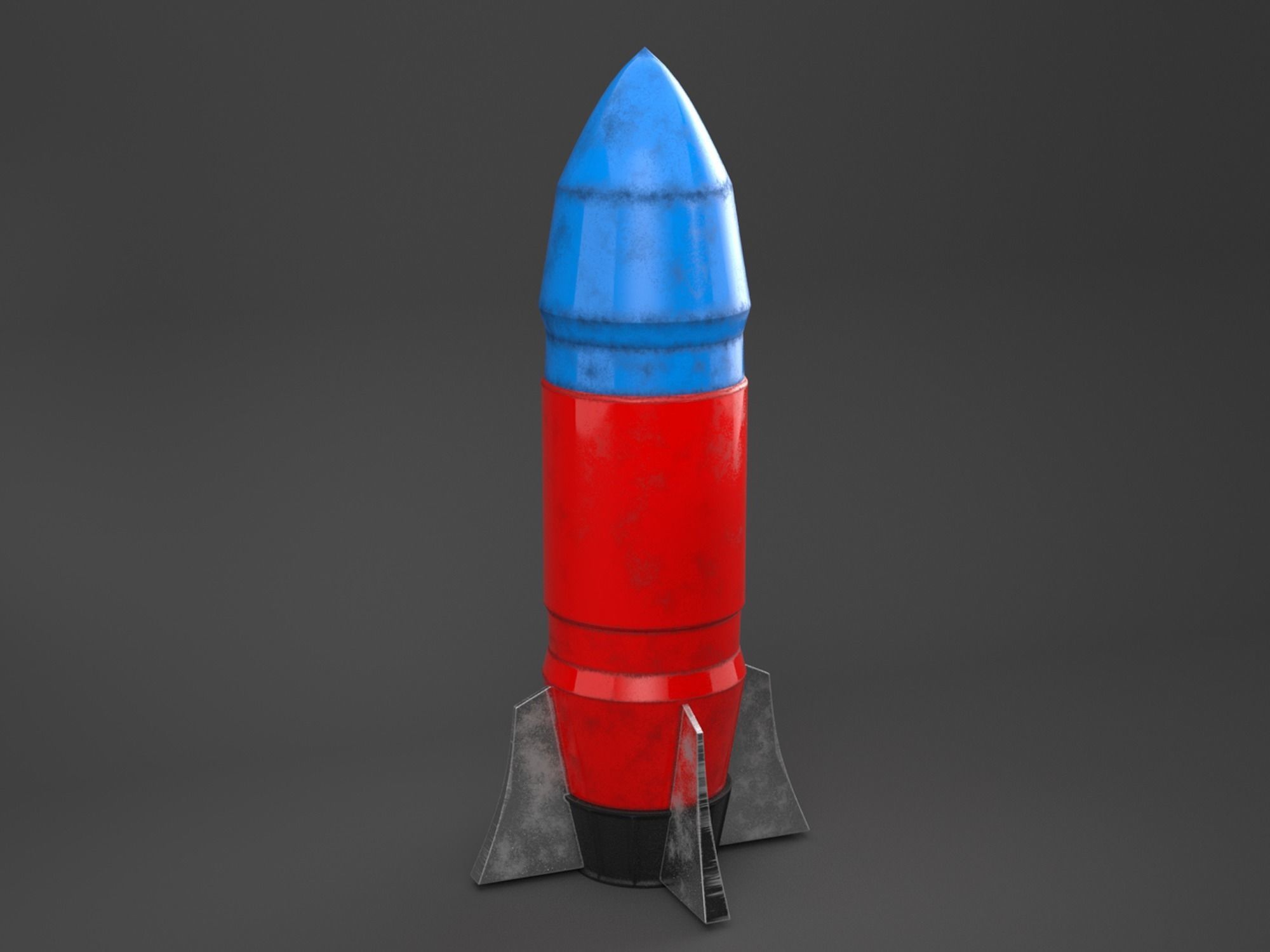 3D model Toy Plastic Rocket VR / AR / low-poly | CGTrader