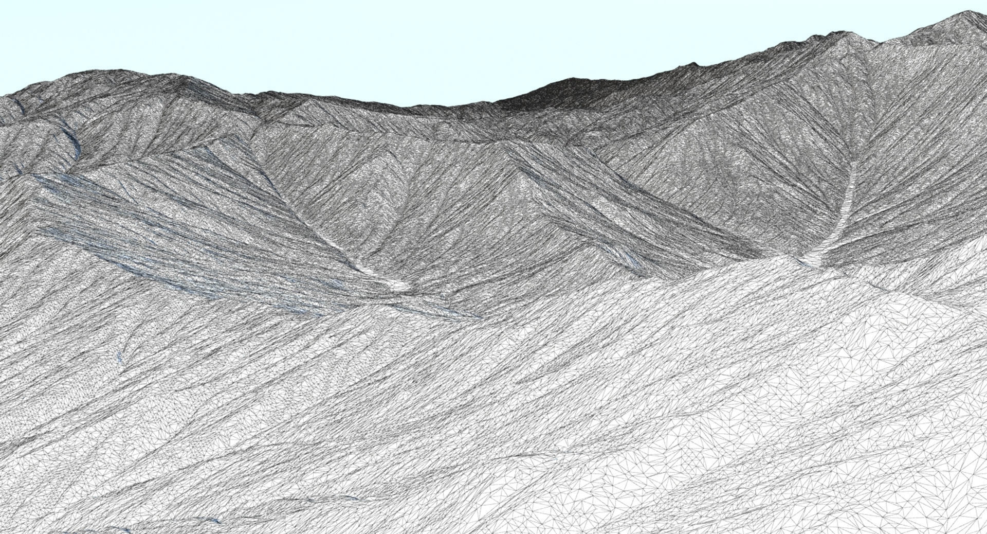 Mountainous Valley Landscape 3D model | CGTrader