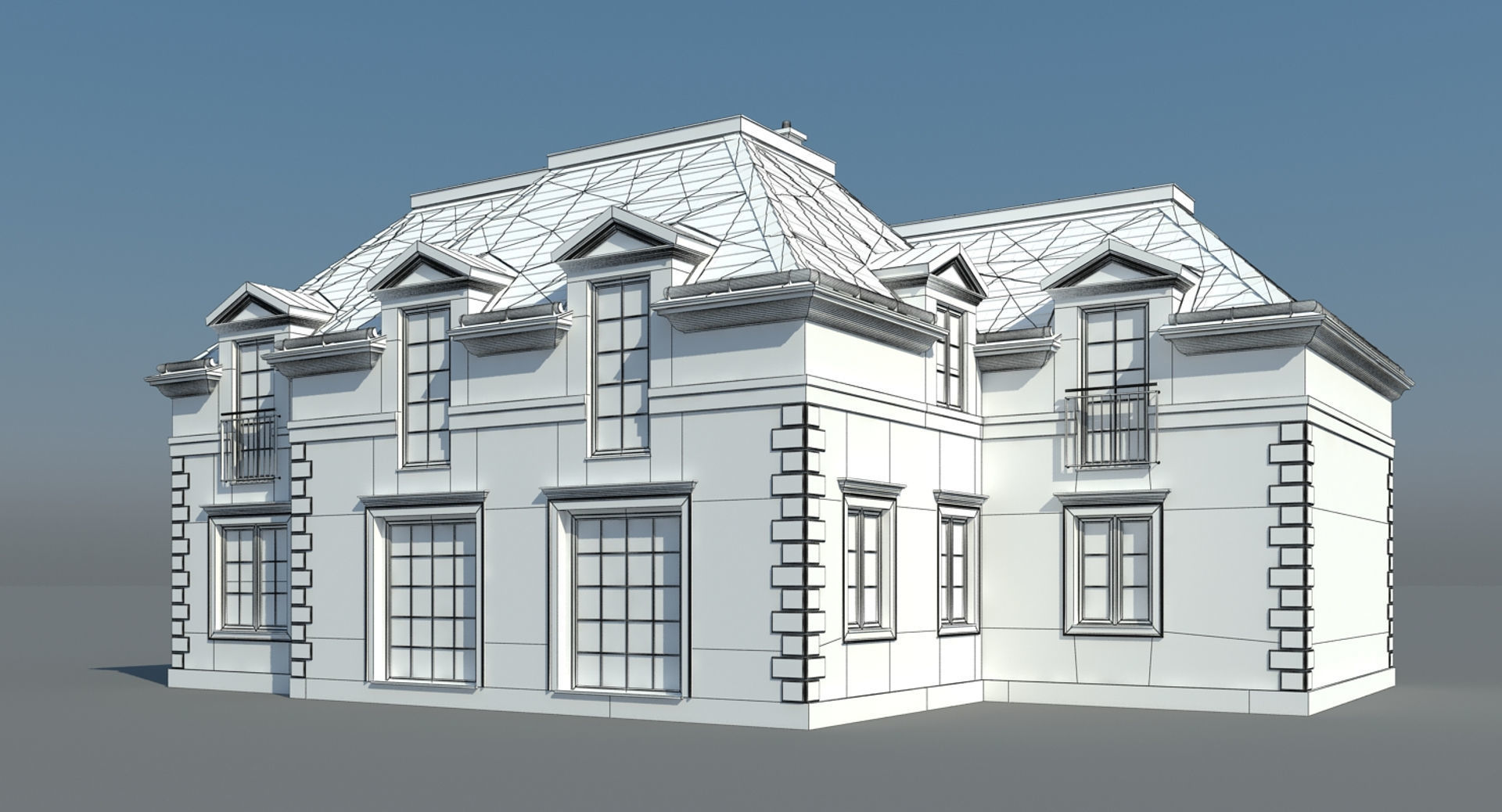 Large Modern House 3D model | CGTrader