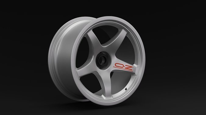 OZ racing VR 3d wheel 3D model | CGTrader