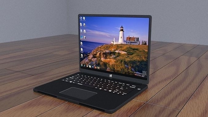Laptop 3d model 3D model | CGTrader