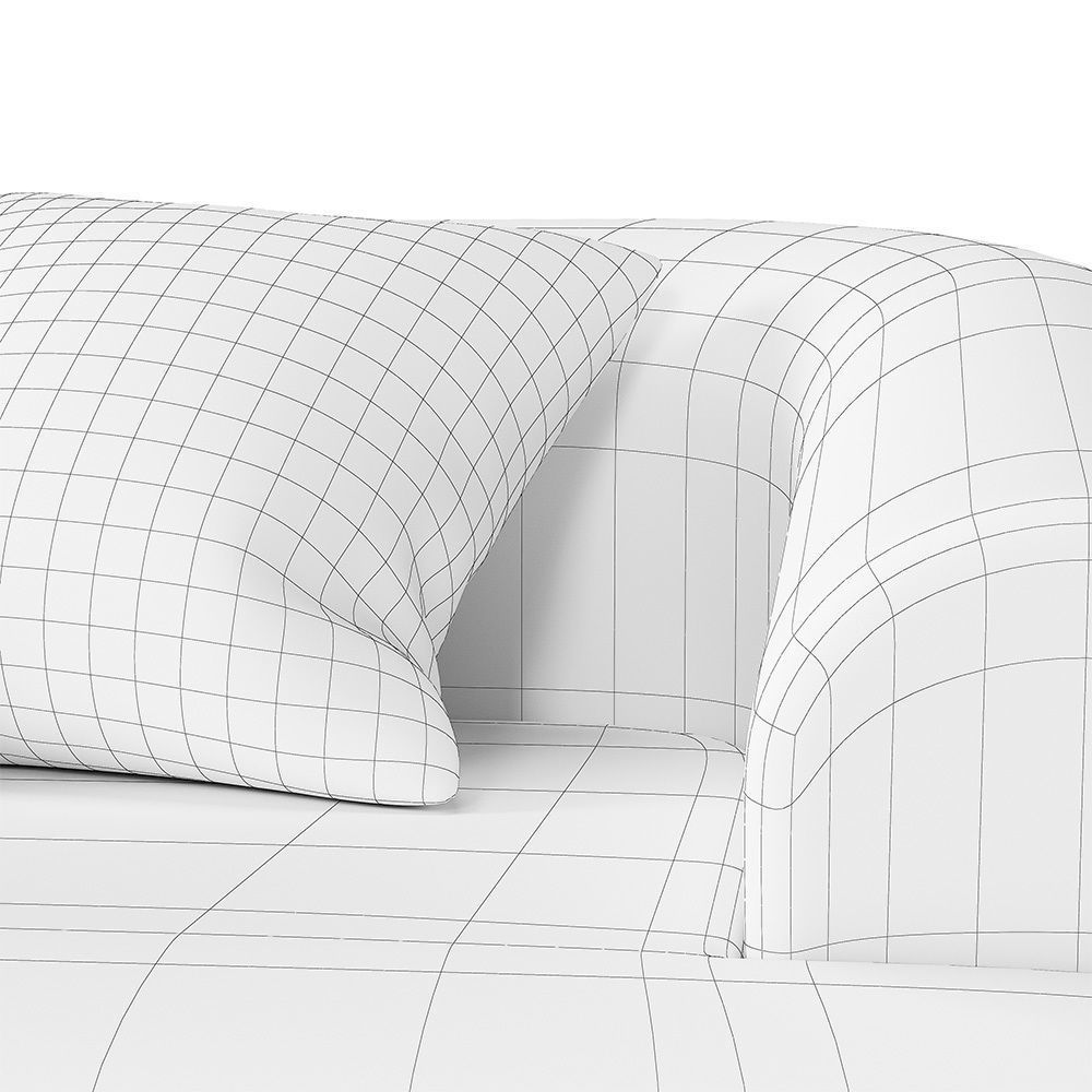 Sofia modular sofa 3D model | CGTrader