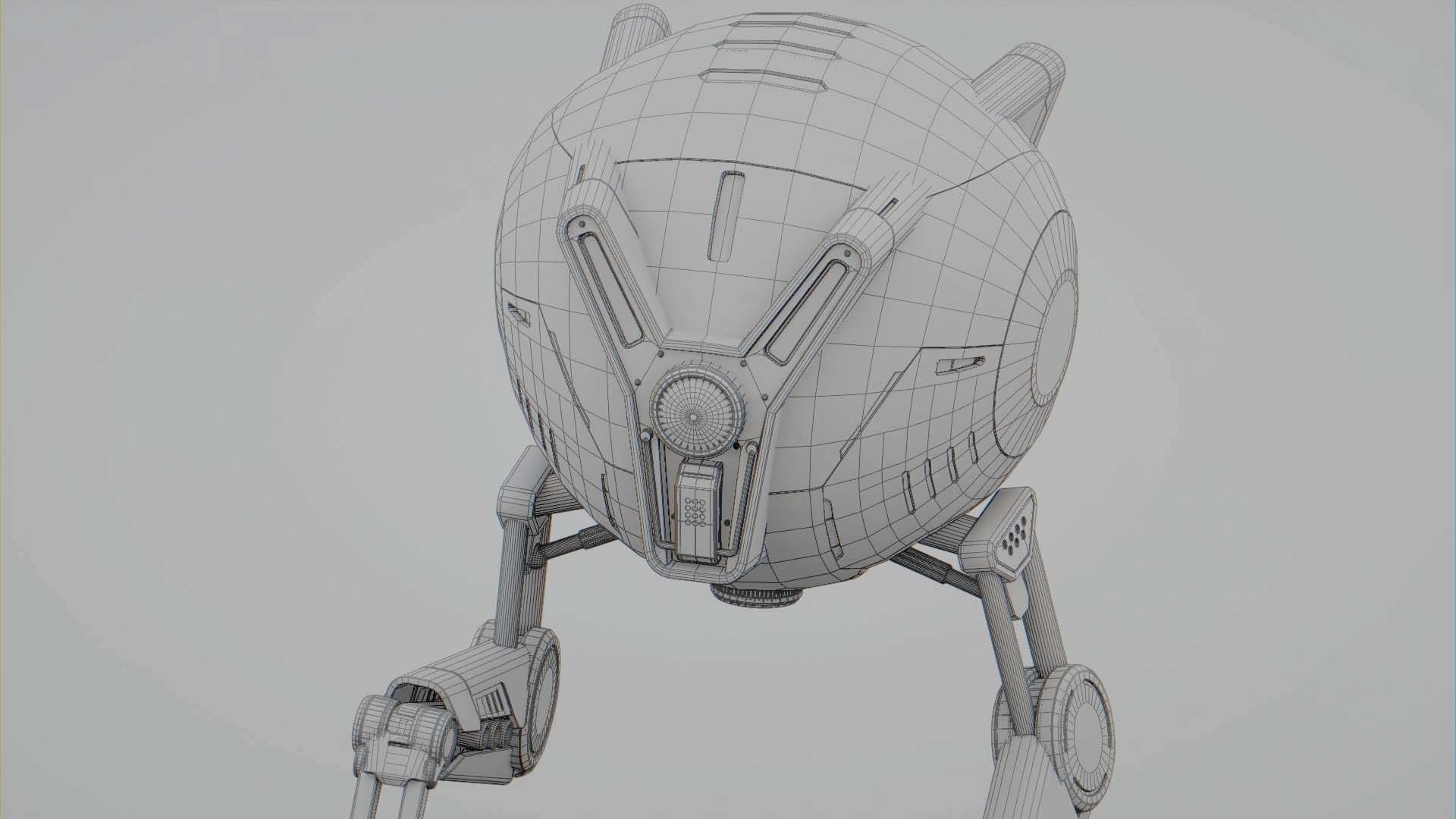 UTILITY BOT BOSCH rigged 3D model rigged | CGTrader