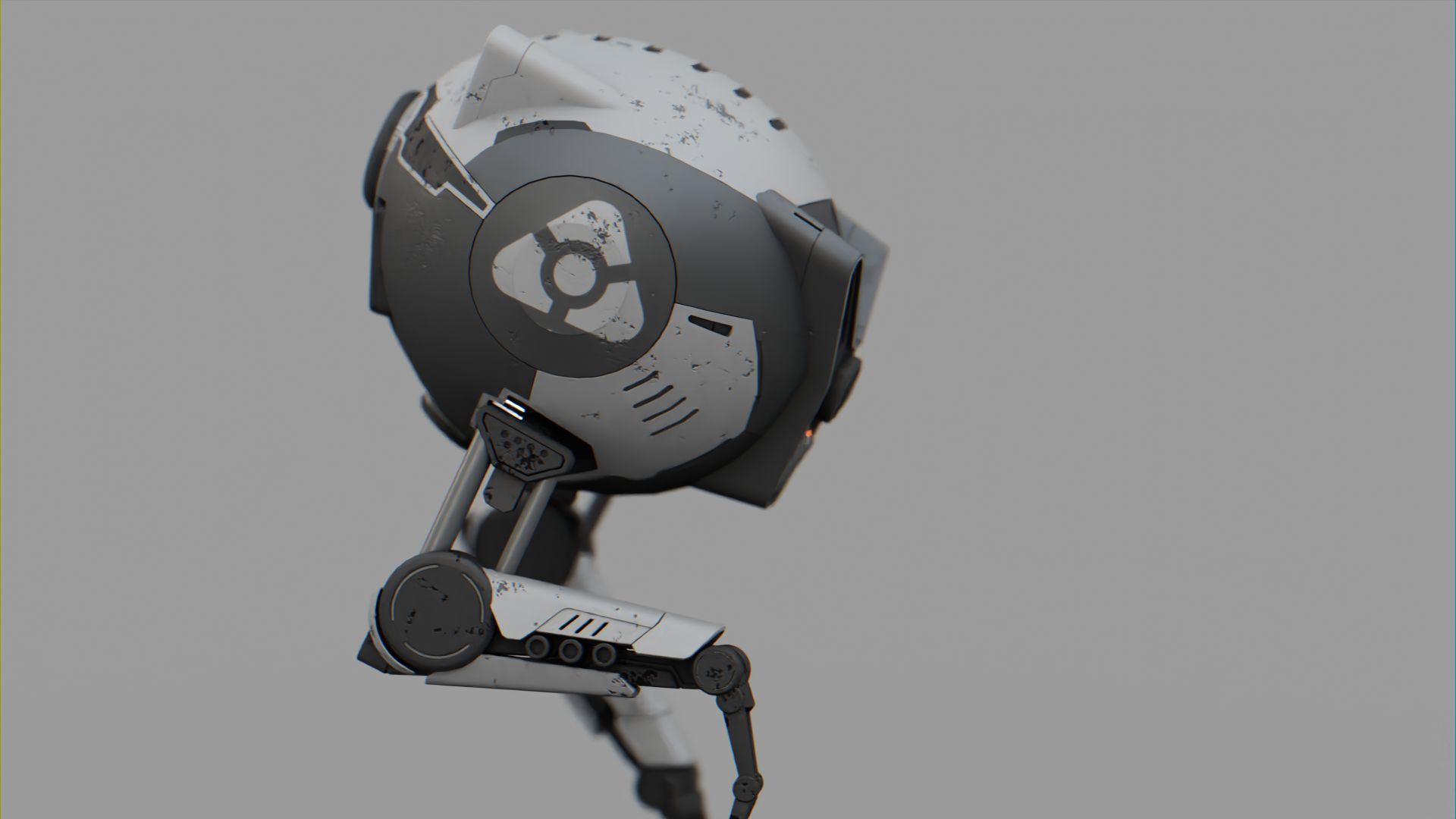 UTILITY BOT BOSCH rigged 3D model rigged | CGTrader
