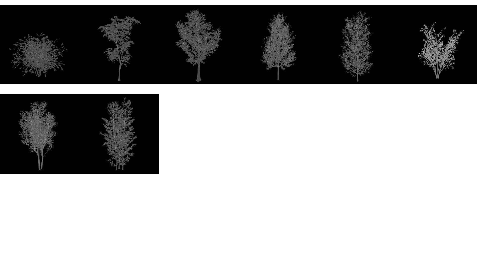 AutumnSelection1-79trees- 3D model | CGTrader