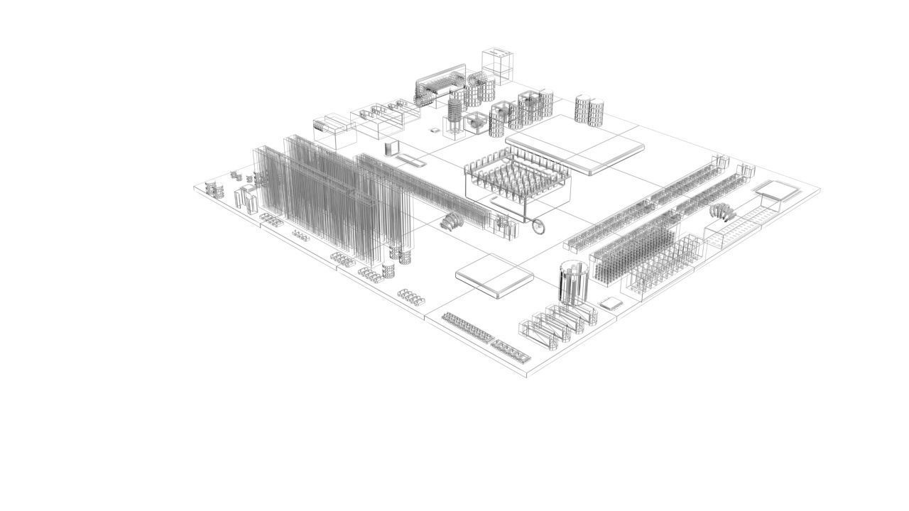 Computer Parts Collection 3D model | CGTrader