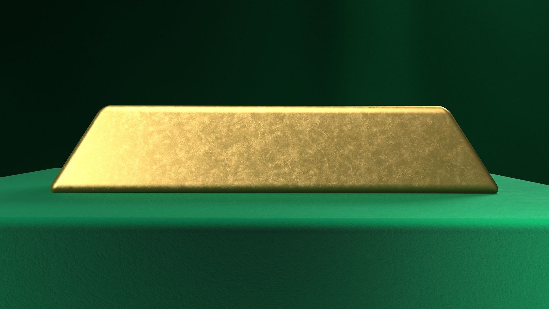 Gold Bar 3D model | CGTrader