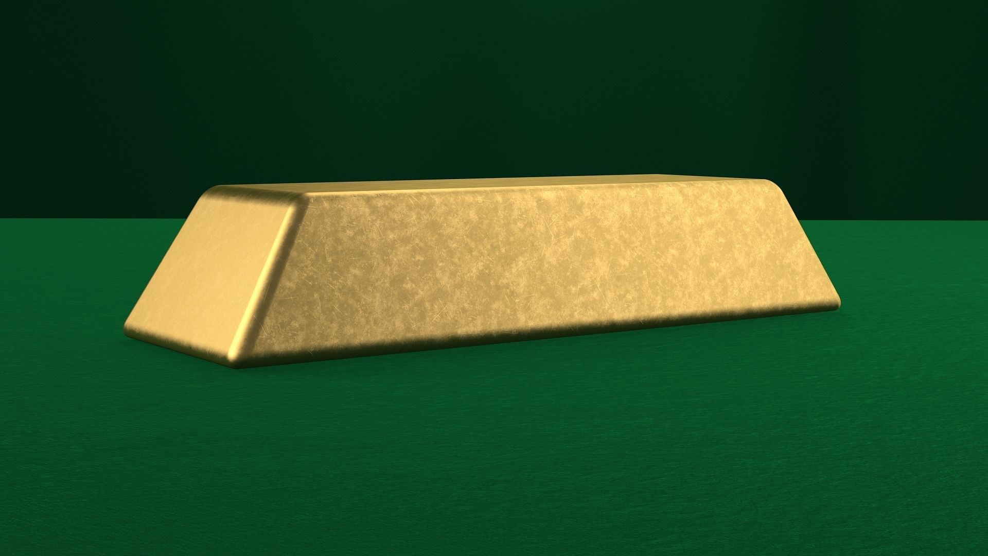Gold Bar 3D model | CGTrader