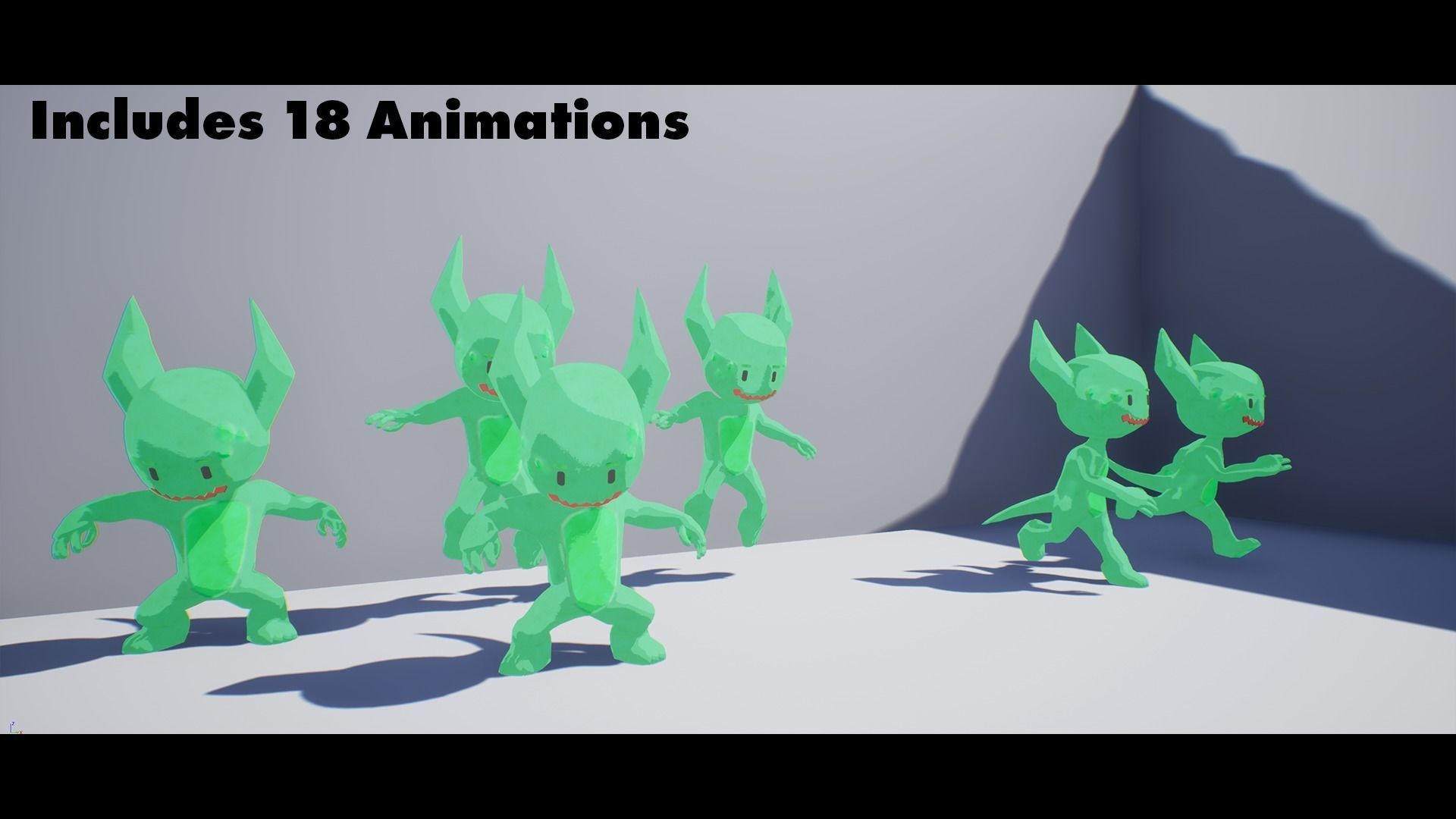 3D model Low Poly Stylized Creatures Pack VR / AR / low-poly | CGTrader