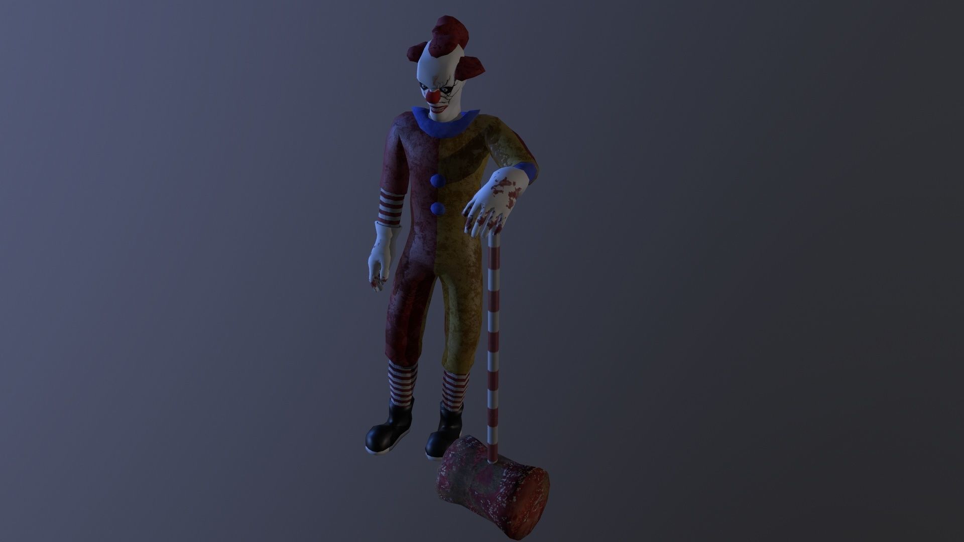 3D model killer clown doll VR / AR / low-poly | CGTrader