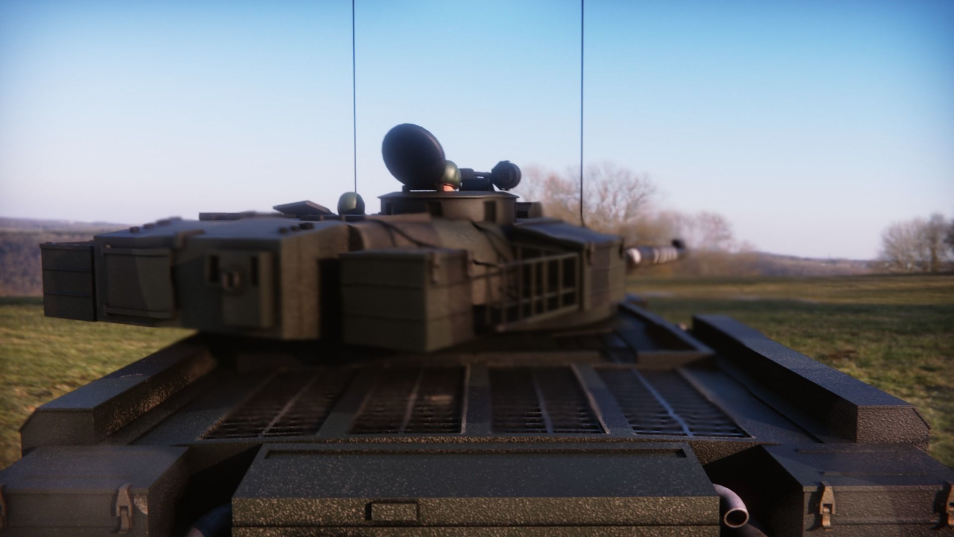 Chieftain fv4201 Main Battle Tank 3D model animated rigged | CGTrader