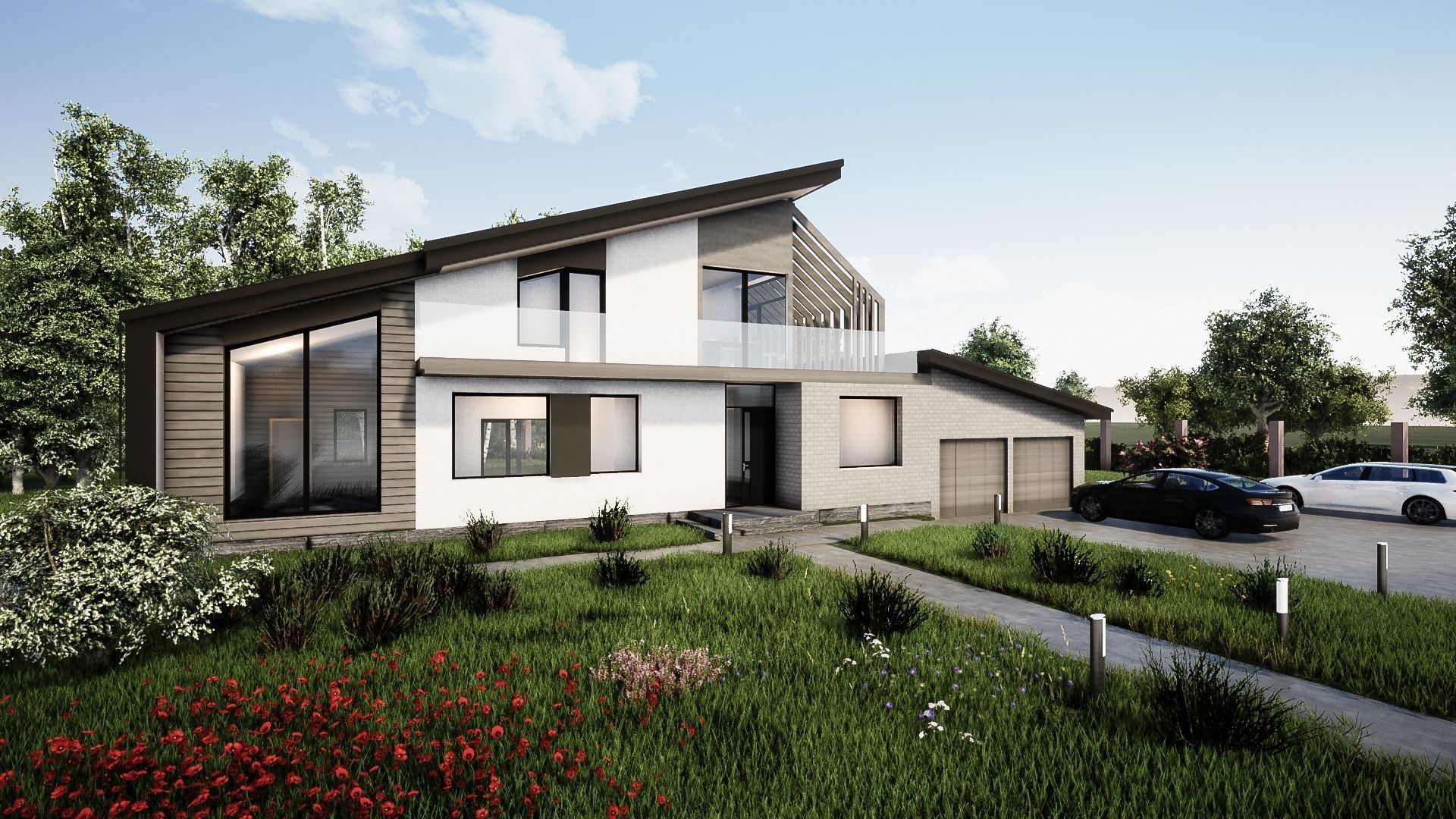 Modern House 3D model | CGTrader