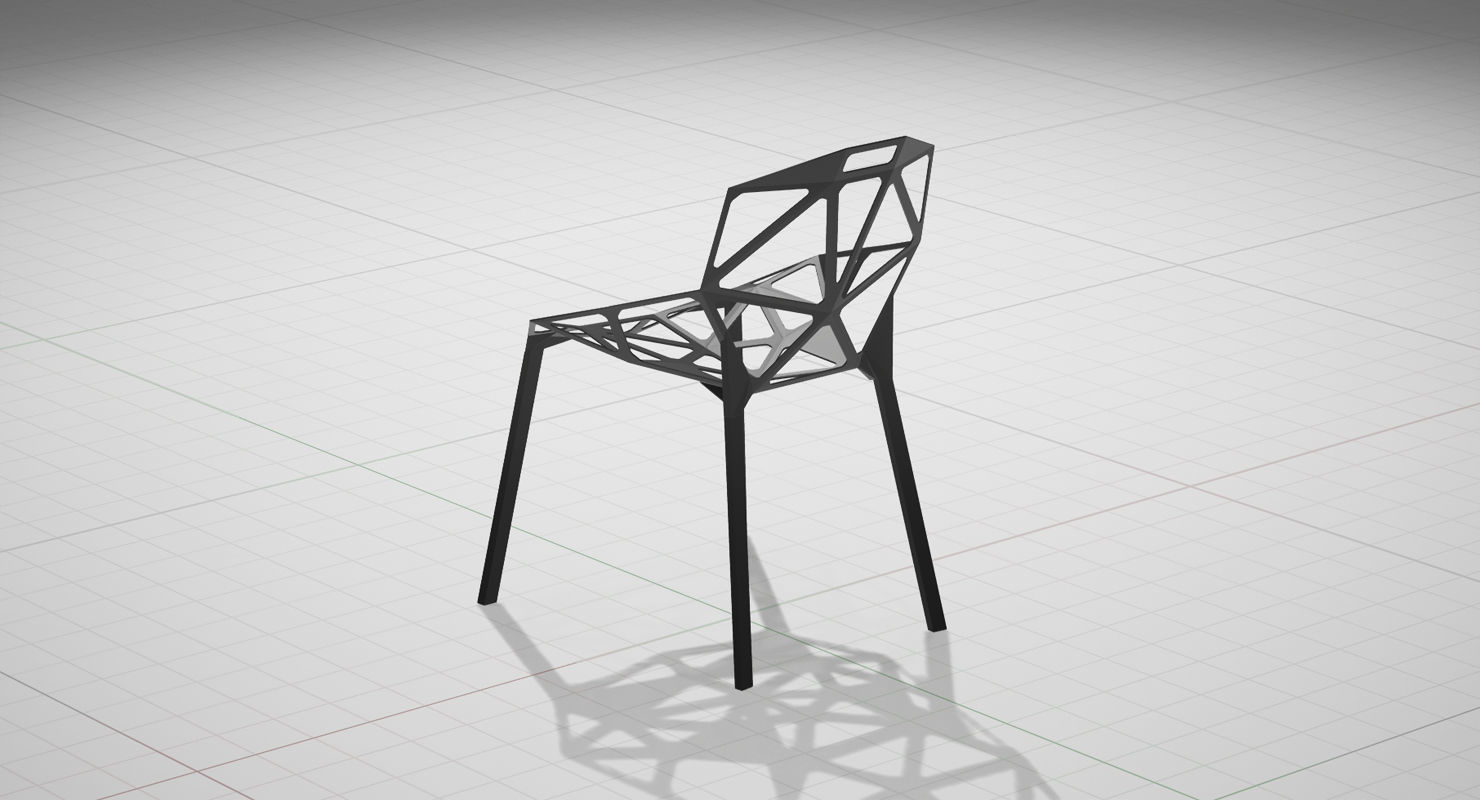 Konstantin Grcic Chair One UE4 3D model | CGTrader