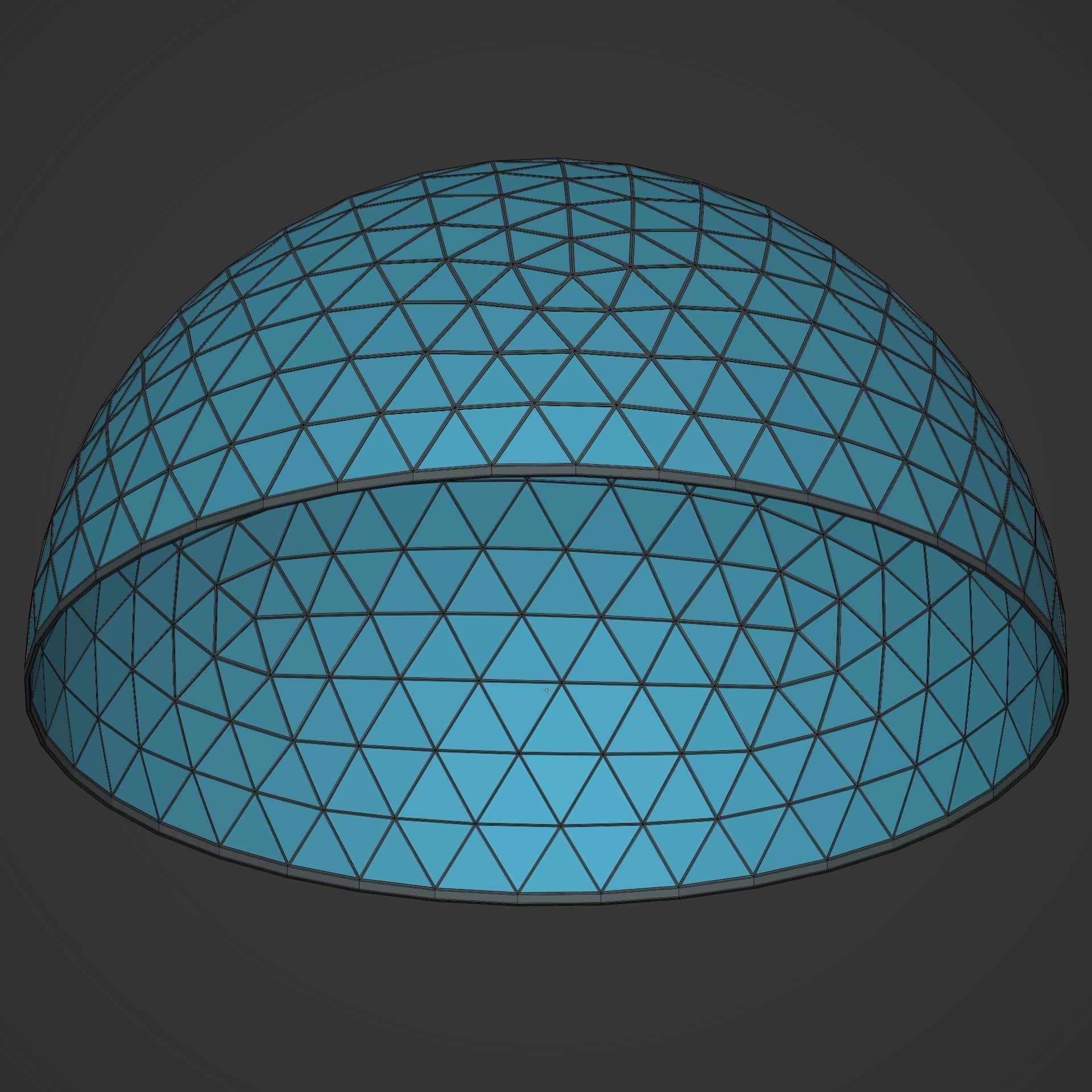 3D model Geodesic Dome VR / AR / low-poly | CGTrader