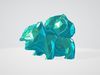Pokemon Bulbasaur WIREFRAME VORONOI WIREMESH MESH 3D model 3D printable ...