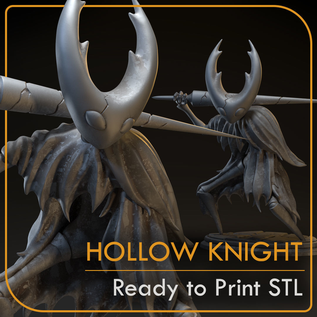 Hollow Knight 3D print model 3D model 3D printable | CGTrader