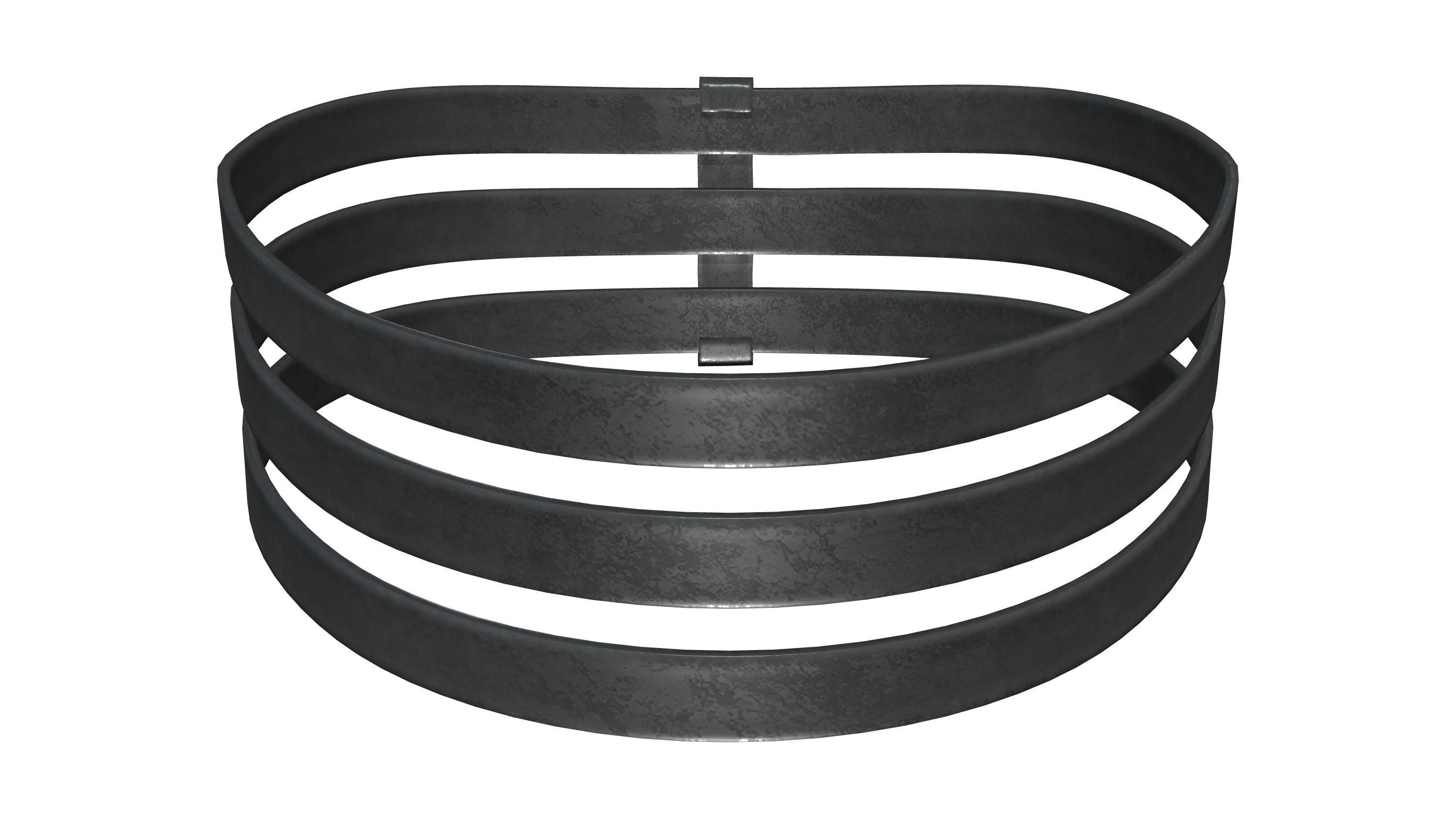 3D model 3 Tier Chocker Necklace VR / AR / low-poly | CGTrader