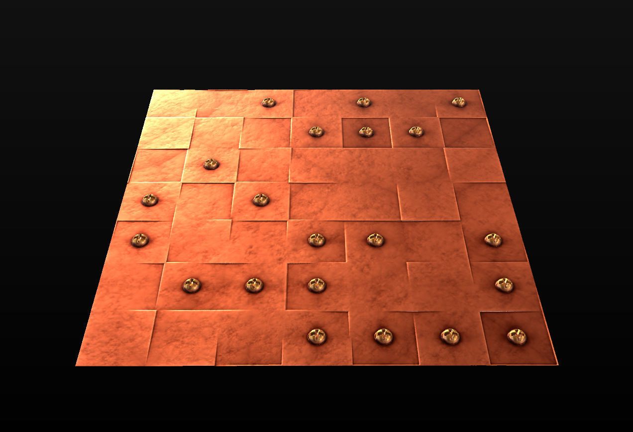 10 Seamless Metal Panels and Grids PBR Materials - Set 1 Texture | CGTrader