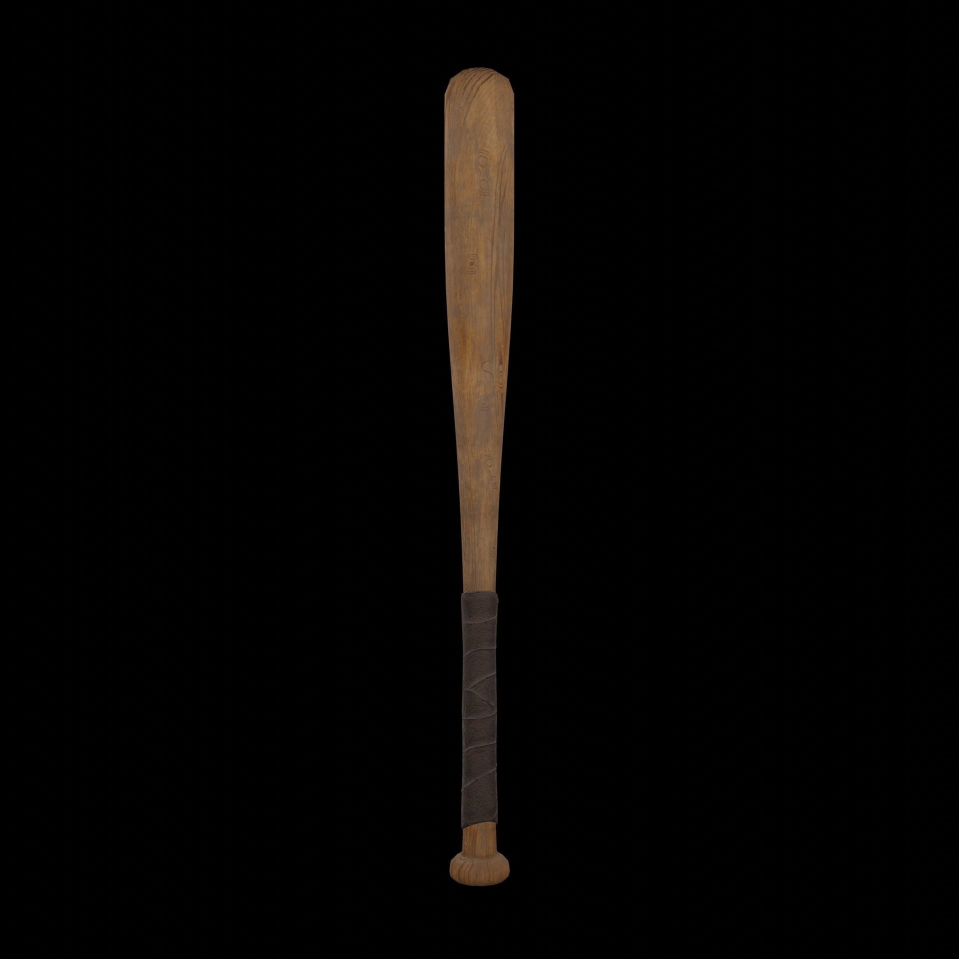 3D model PBR Baseball Bat with 2 Textures VR / AR / low-poly | CGTrader