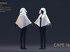 3D model 8 Cape MODELS for female and male Marvelous Designer CLO 3D VR ...