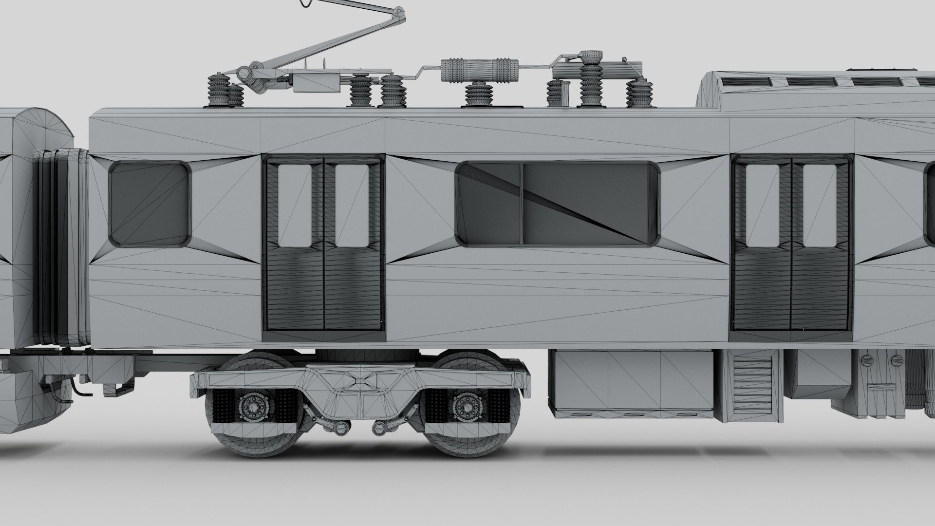 3D model Low poly Japanese Rail Train E235 Series VR / AR / low-poly ...