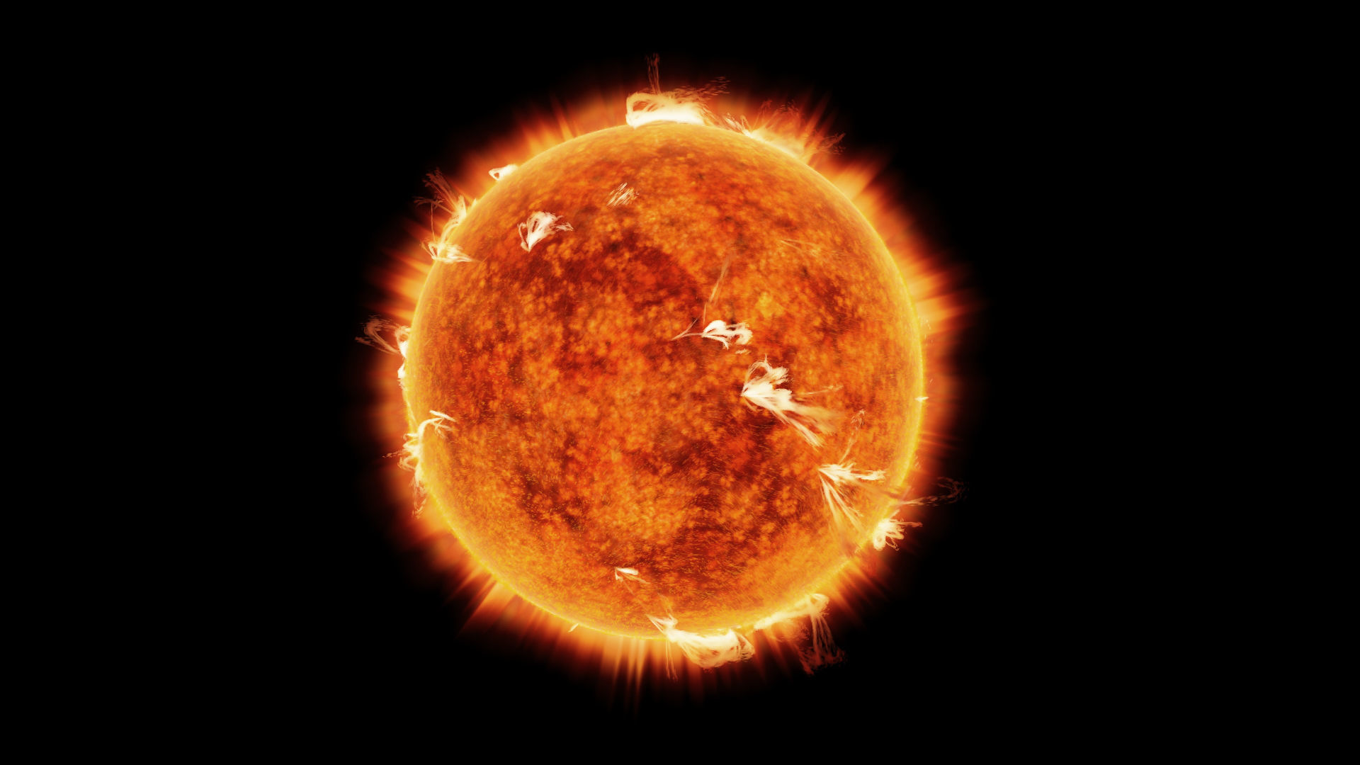 Sun Animated 3D model animated | CGTrader